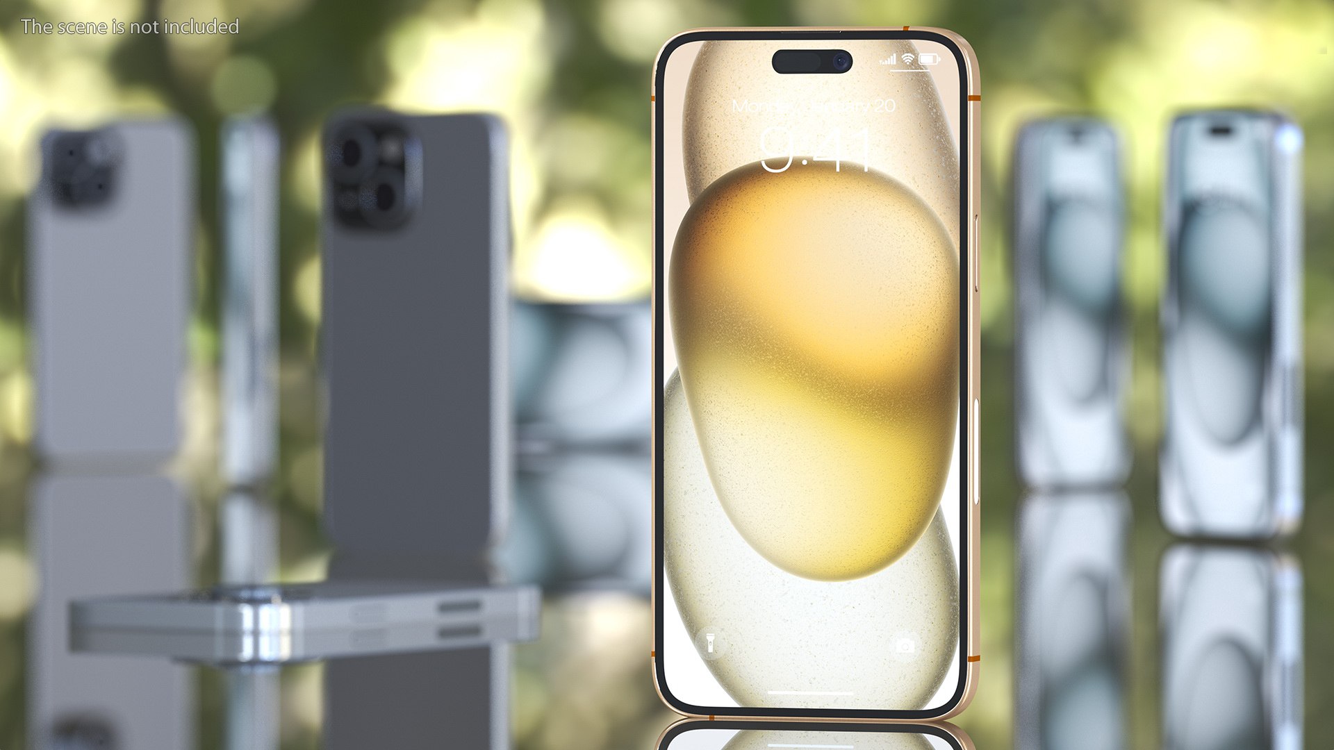 Smartphone Brown Dual SIM Model - TurboSquid 2141451