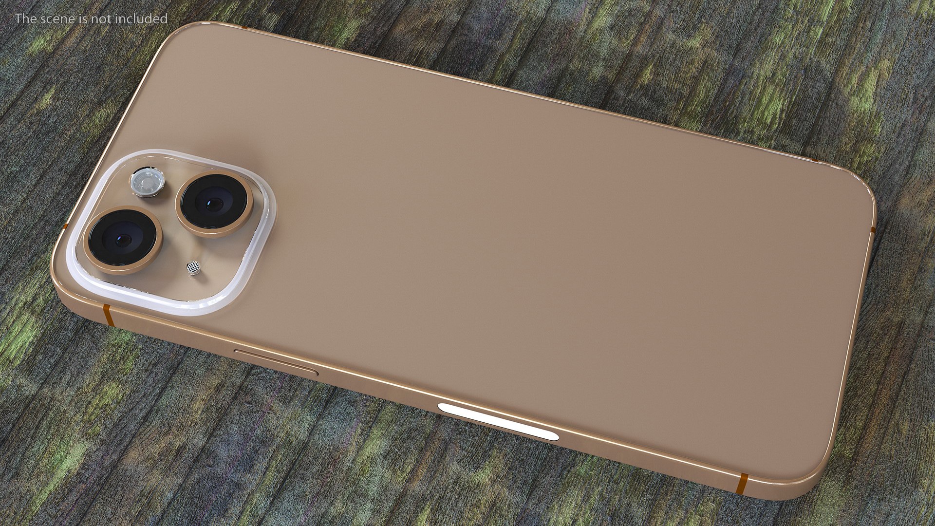 Smartphone Brown Dual SIM Model - TurboSquid 2141451