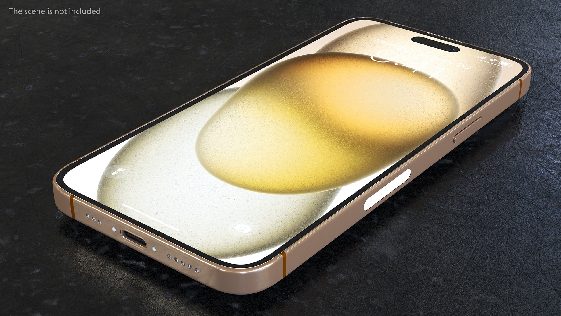 Smartphone Brown Dual SIM Model - TurboSquid 2141451