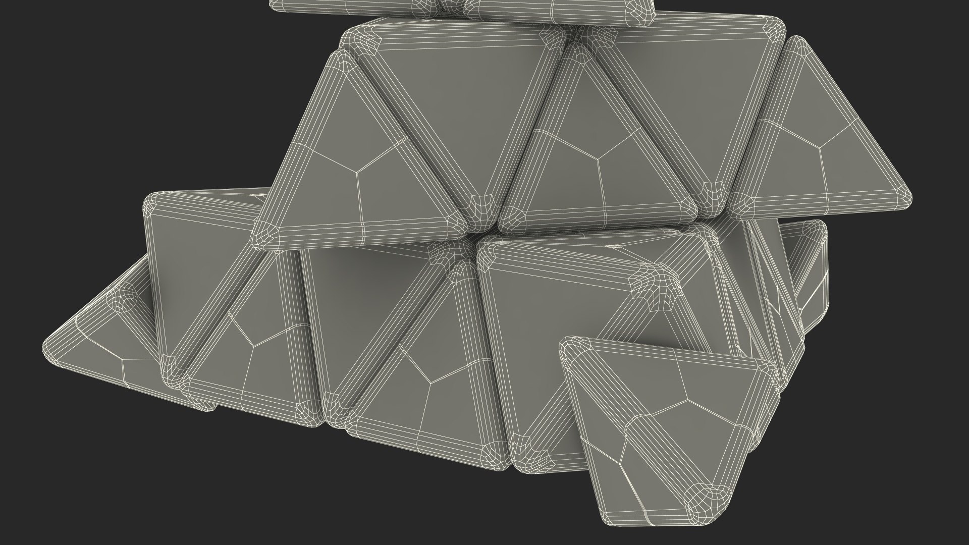 3D 3x3 Pyraminx Cube Magic Twist Model - TurboSquid 2149912