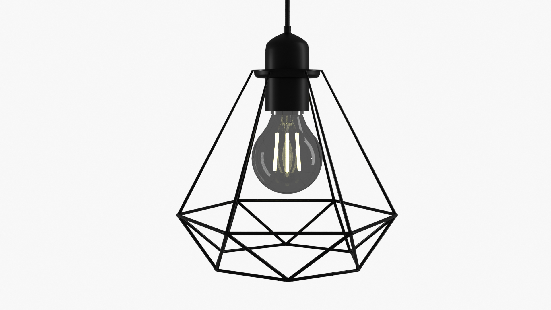 3D Diamond Shape Hanging Light - TurboSquid 2011025