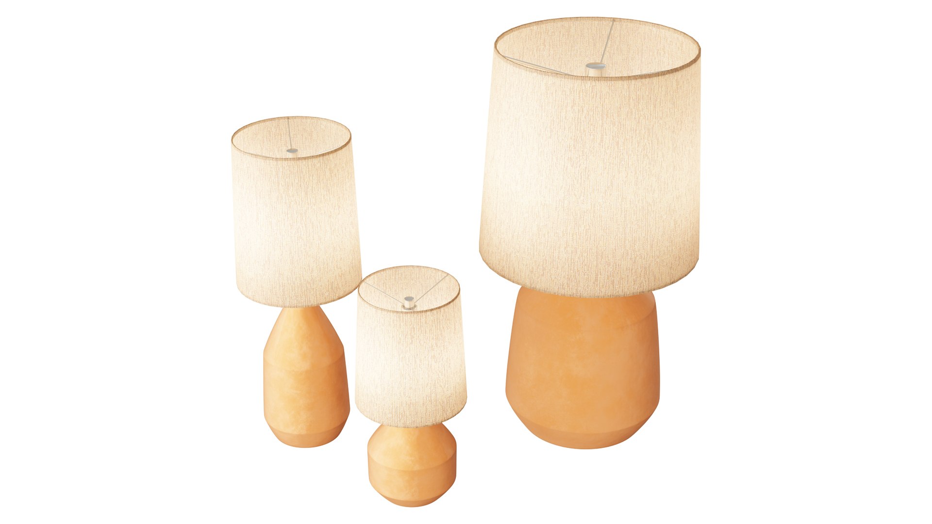 Brynn Table Lamps 3D model - TurboSquid 2116014