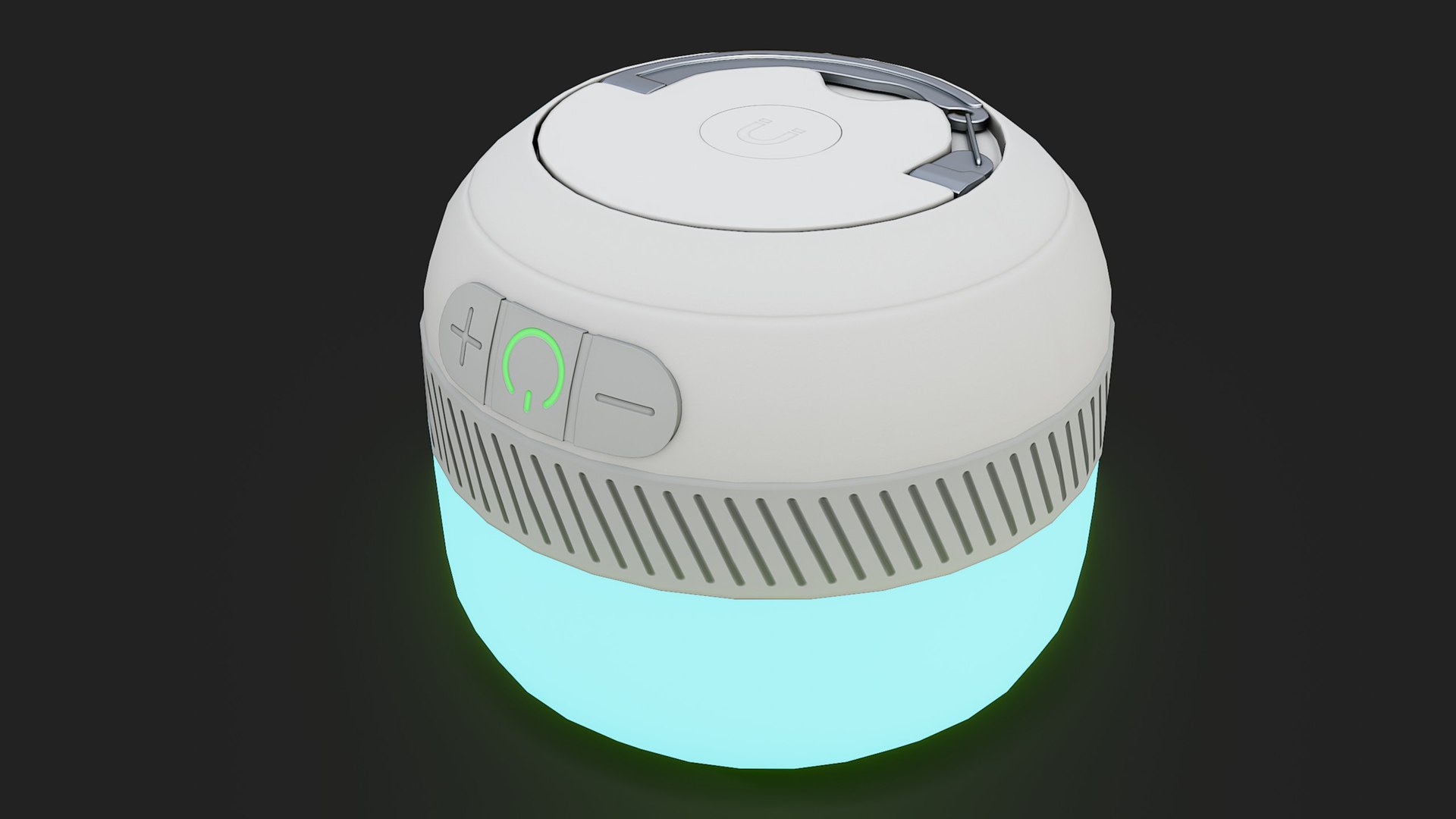 Blue Smart Modern Wireless Lamp Model - TurboSquid 2084259