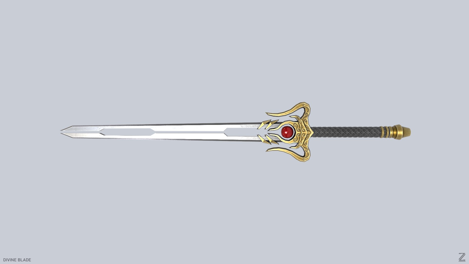 Divine Blade 3D Model - TurboSquid 2239964