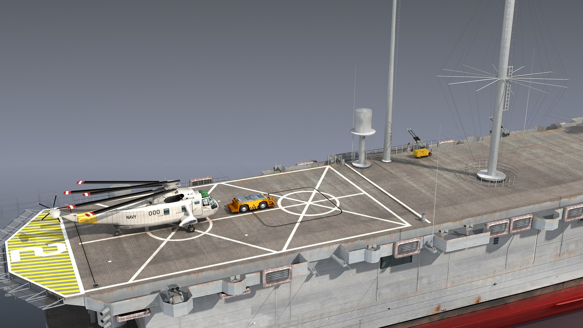 USS Arlington AGMR-2 3D Model - TurboSquid 2096804