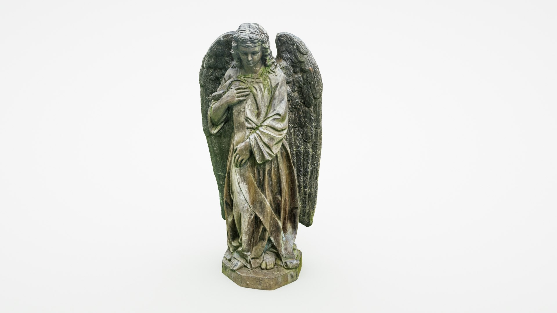 3D angel statue - TurboSquid 1606579