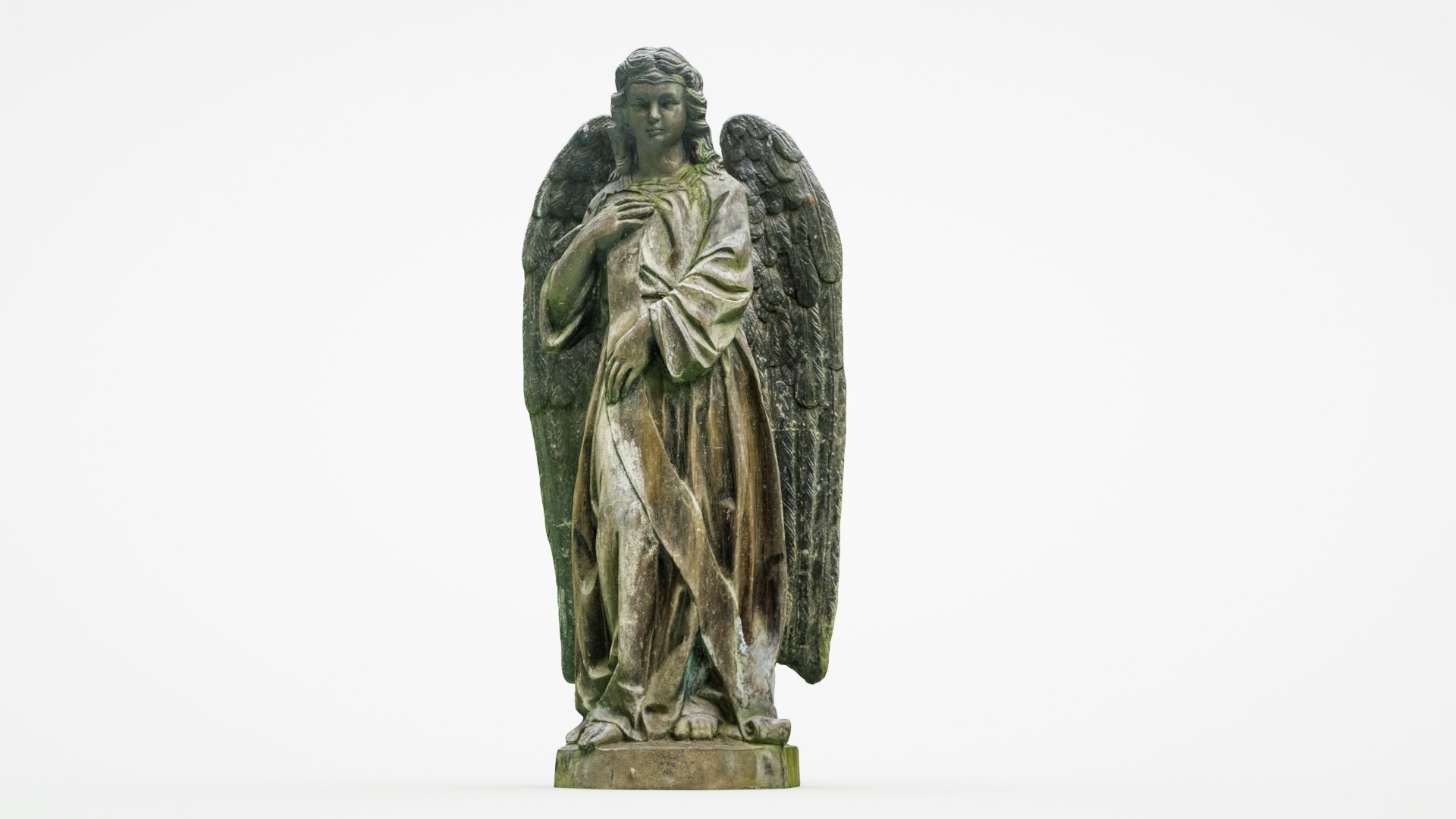 3D angel statue - TurboSquid 1606579