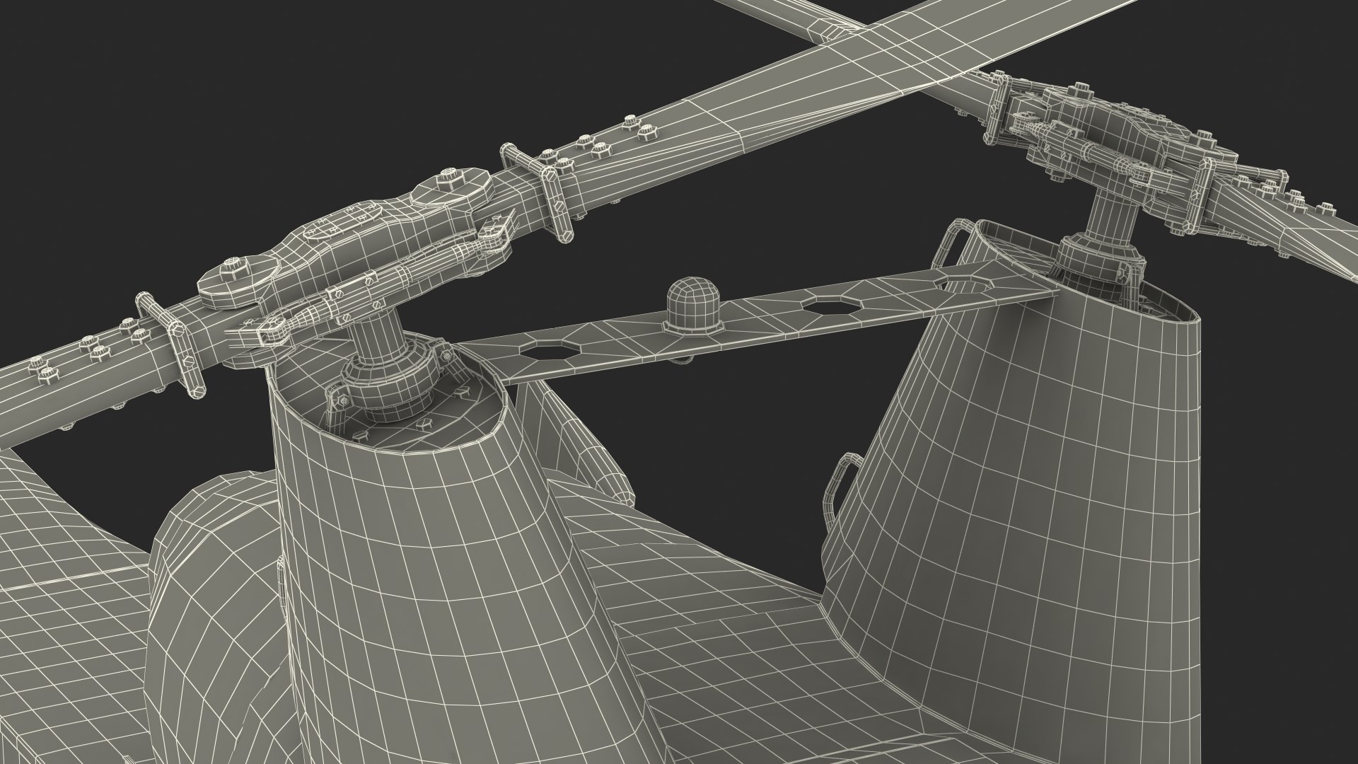 3D Synchropter Helicopter Rigged model - TurboSquid 1808201