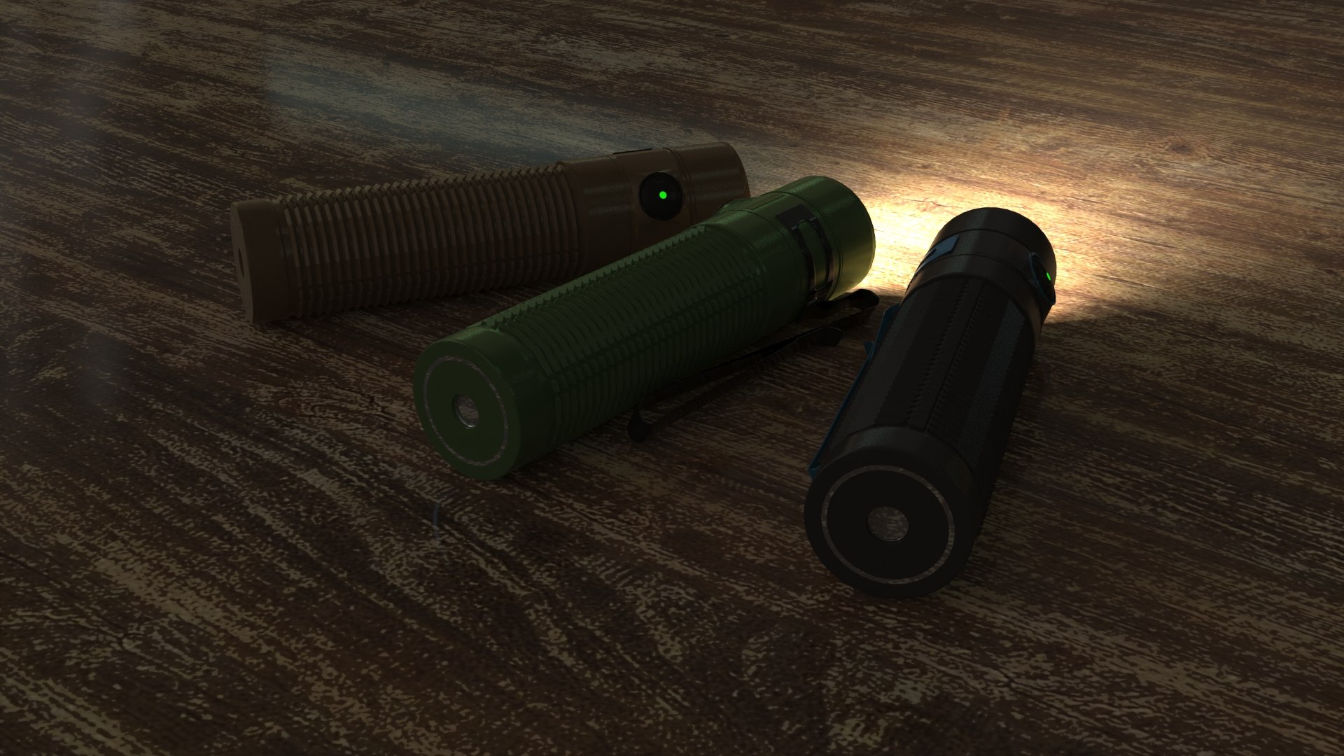 3D Tactical Flashlight Model - TurboSquid 2071631