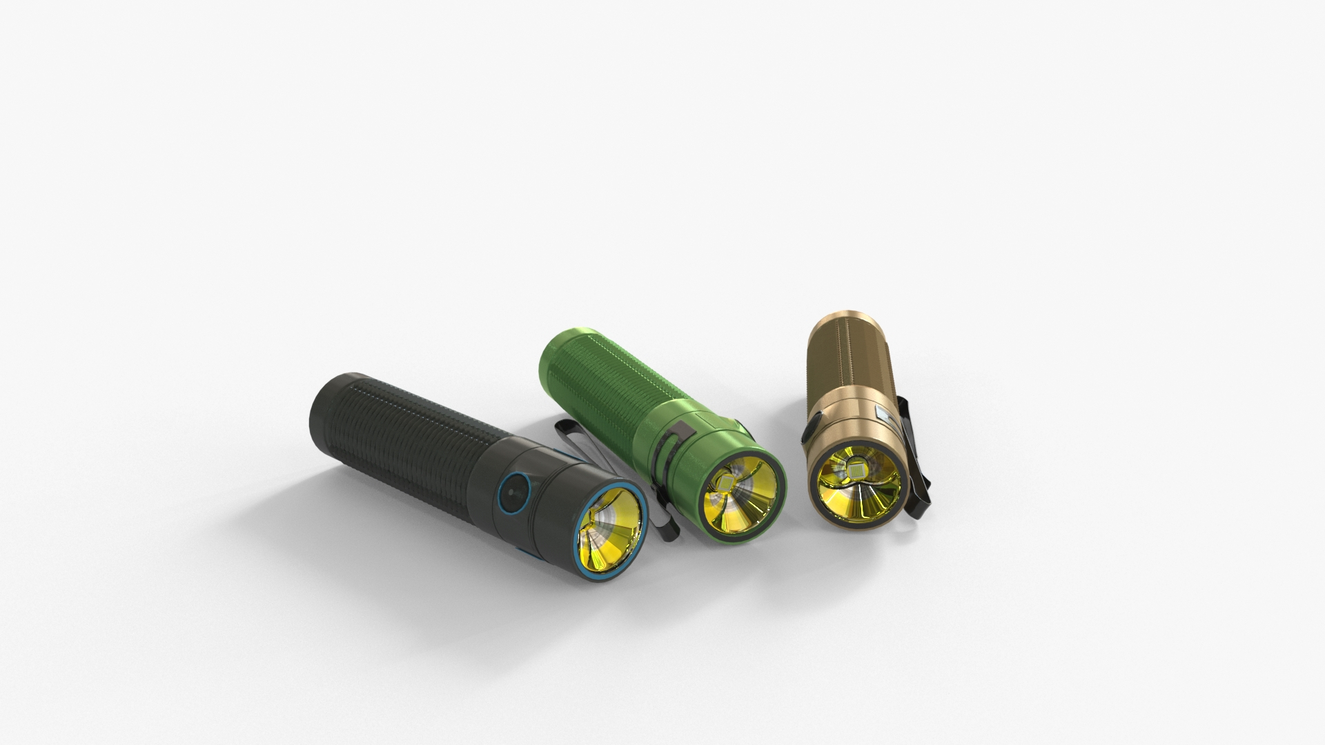 3D Tactical Flashlight Model - TurboSquid 2071631