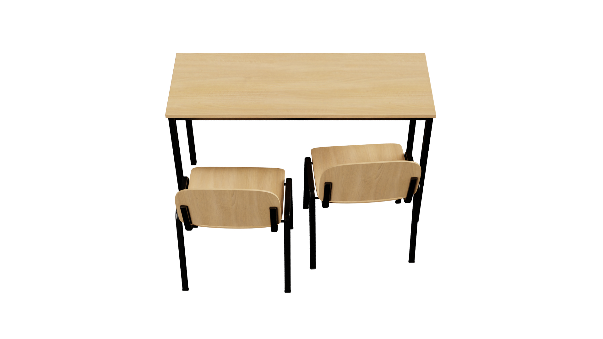 3D Modern Classroom Desk Model - TurboSquid 1647768