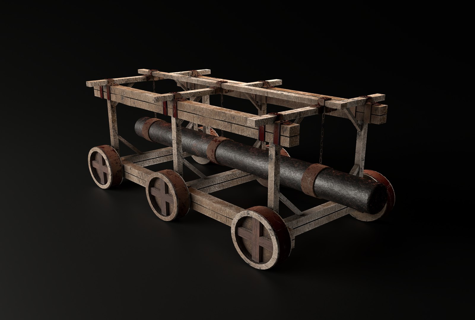 3D Battering Ram - TurboSquid 1842792