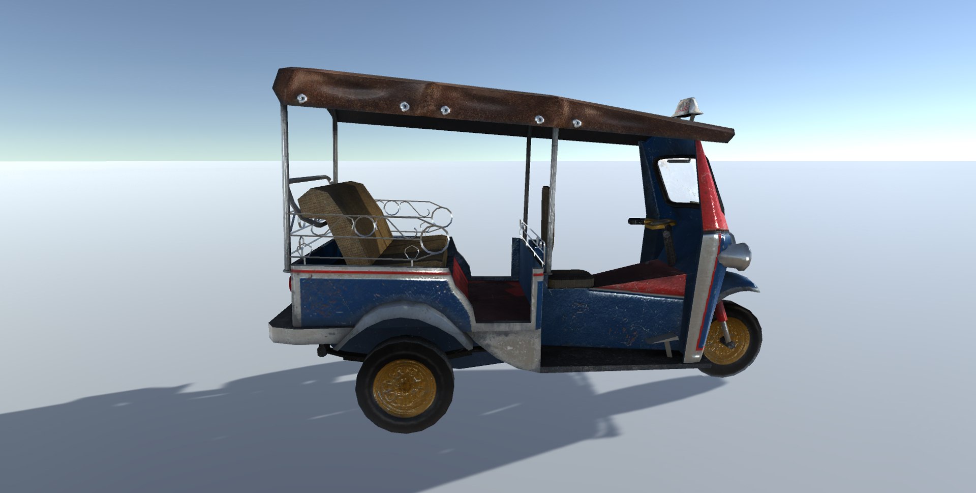 Nextgen Tuk-tuk 3d Model