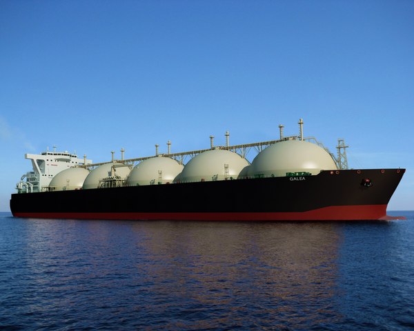 lng tanker galea 3d model