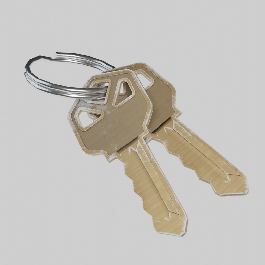 House Keys Model - TurboSquid 2252523