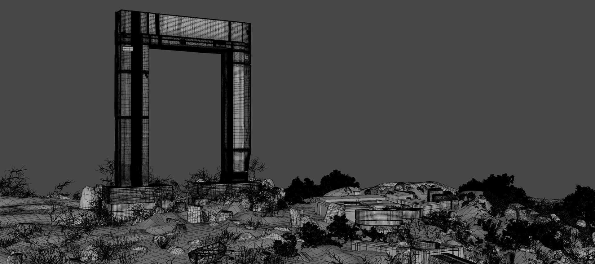 3D Model Portara Temple Of Apollon Naxos Gate - TurboSquid 1830975