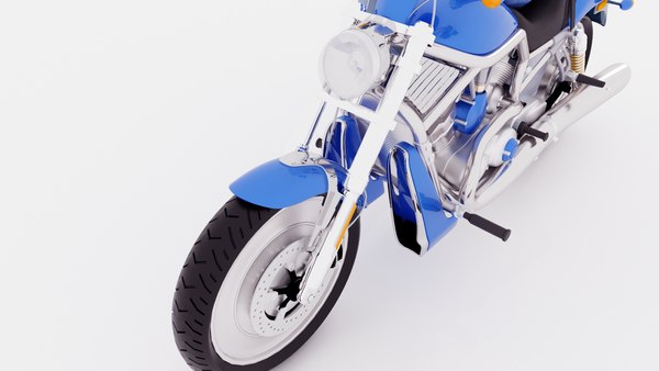 modelo 3d motociclista chopper 4 - TurboSquid 1981104