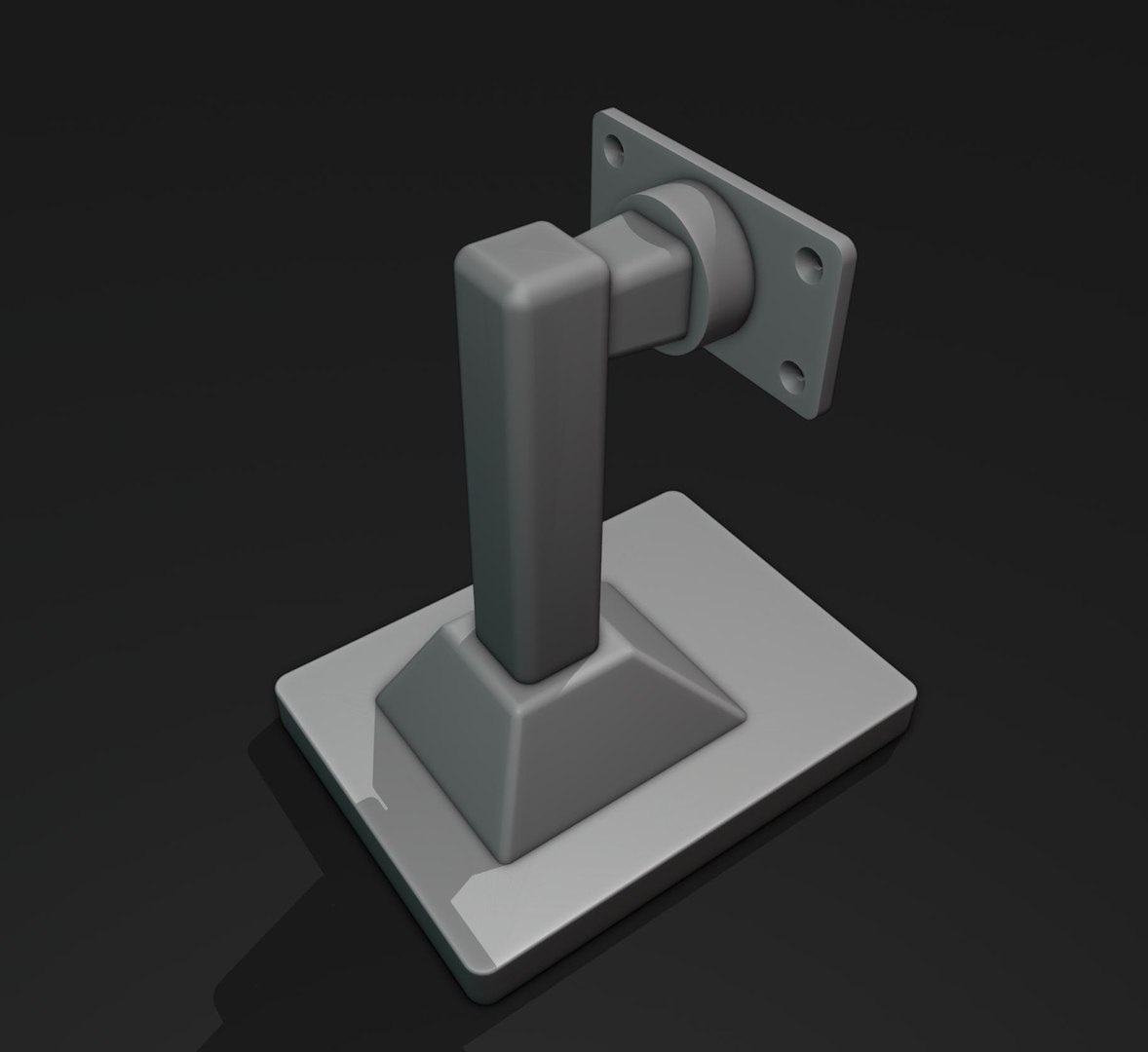 3D Monitor Stand Mount 3 - TurboSquid 2085801