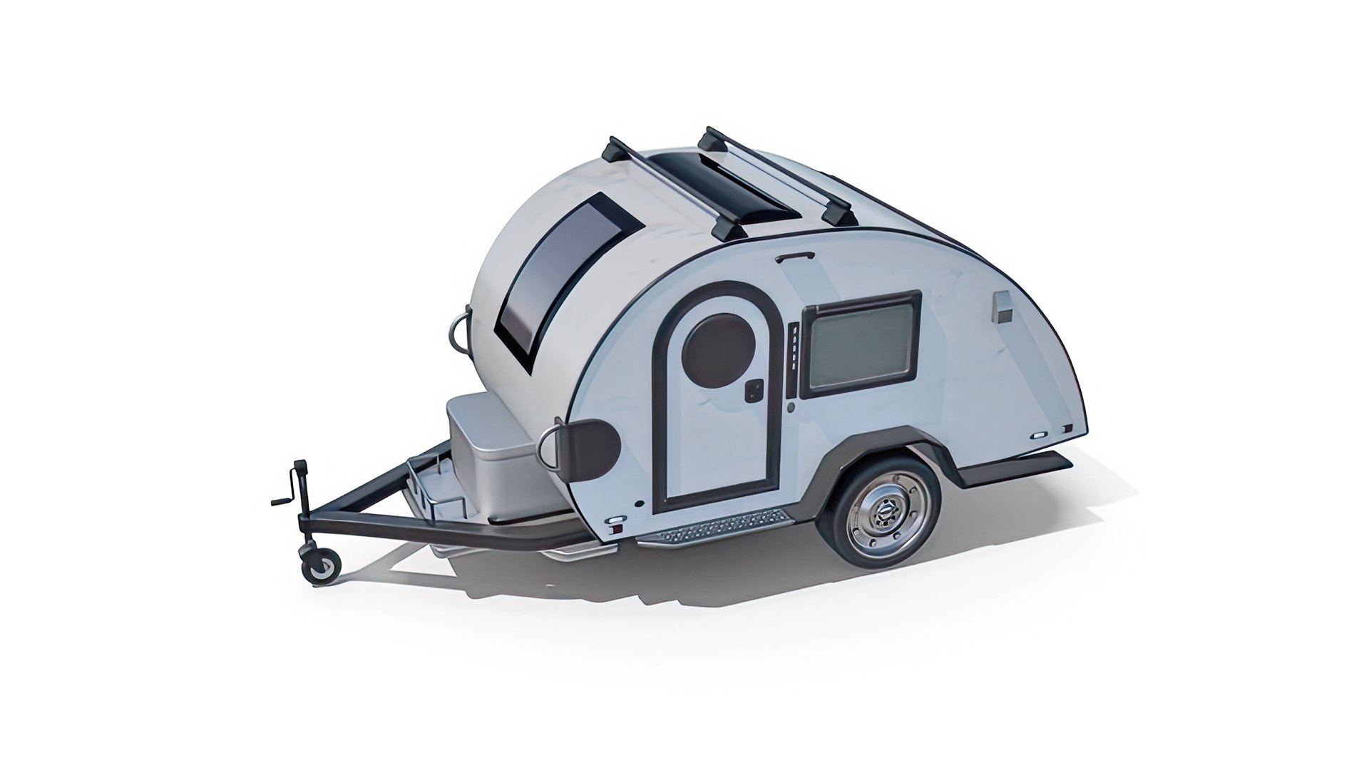 Teardrop Trailer 3D - TurboSquid 2376021