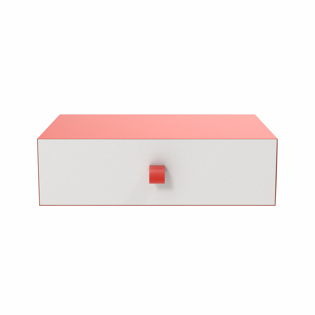 3D Red Box Package With Handle - TurboSquid 2188620