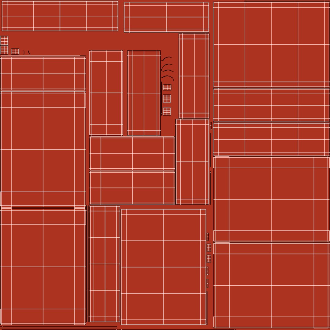 3D Red Box Package With Handle - TurboSquid 2188620