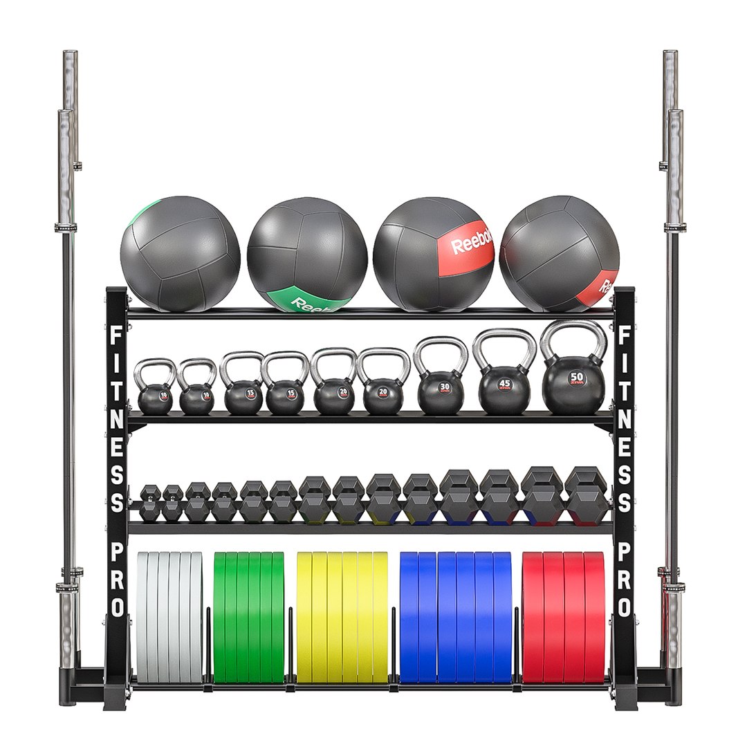 3D weight storage rack - TurboSquid 1566522