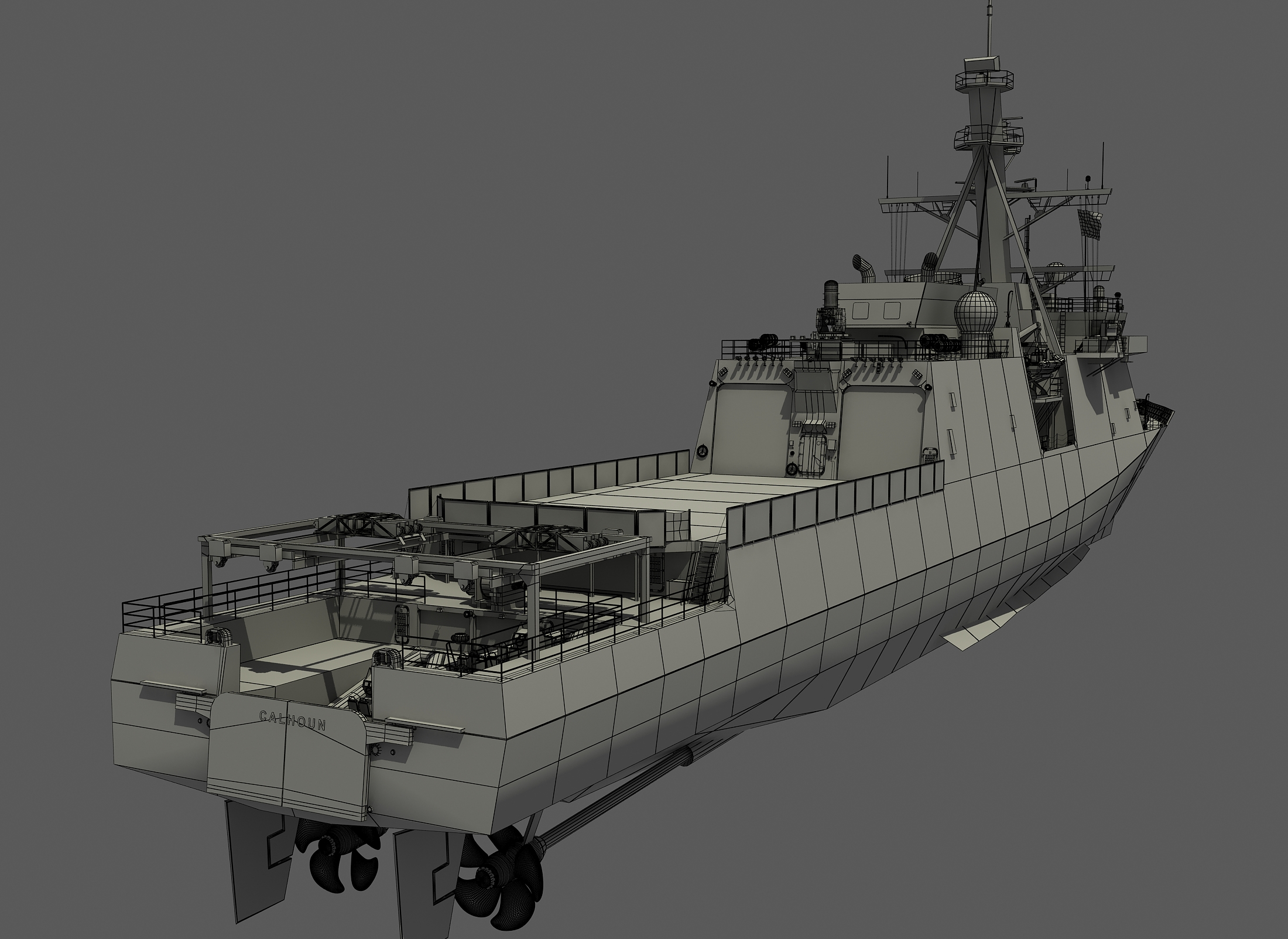 USCGC CALHOUN LEGEND CLASS US CUTTER-COAST GUARD3Dモデル - TurboSquid 1965919
