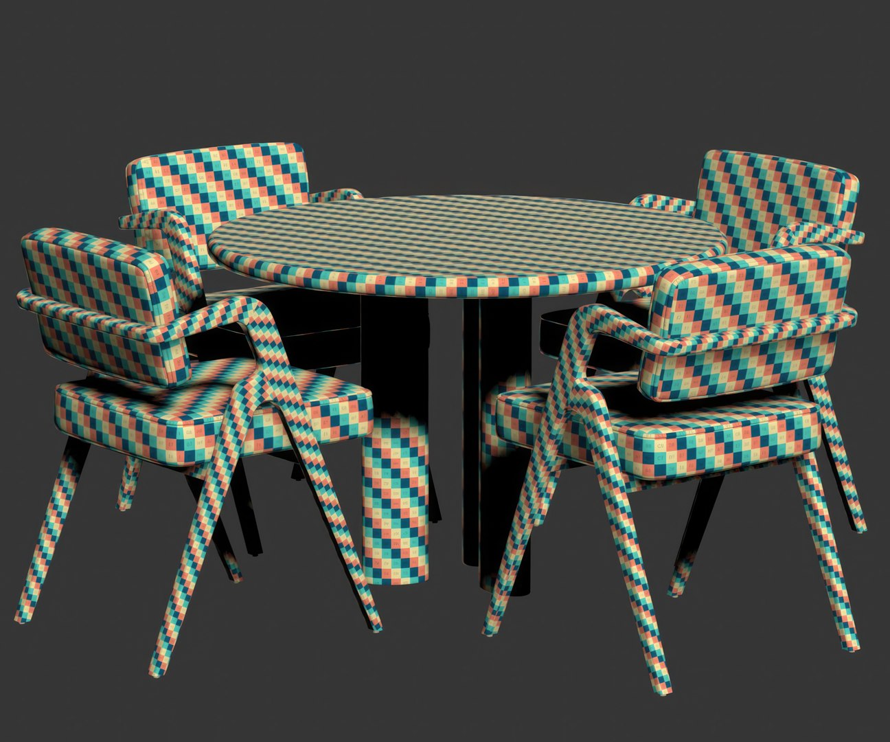 Outdoor Garden Furniture Set V15 By Bpoint 3D Model - TurboSquid 2083841
