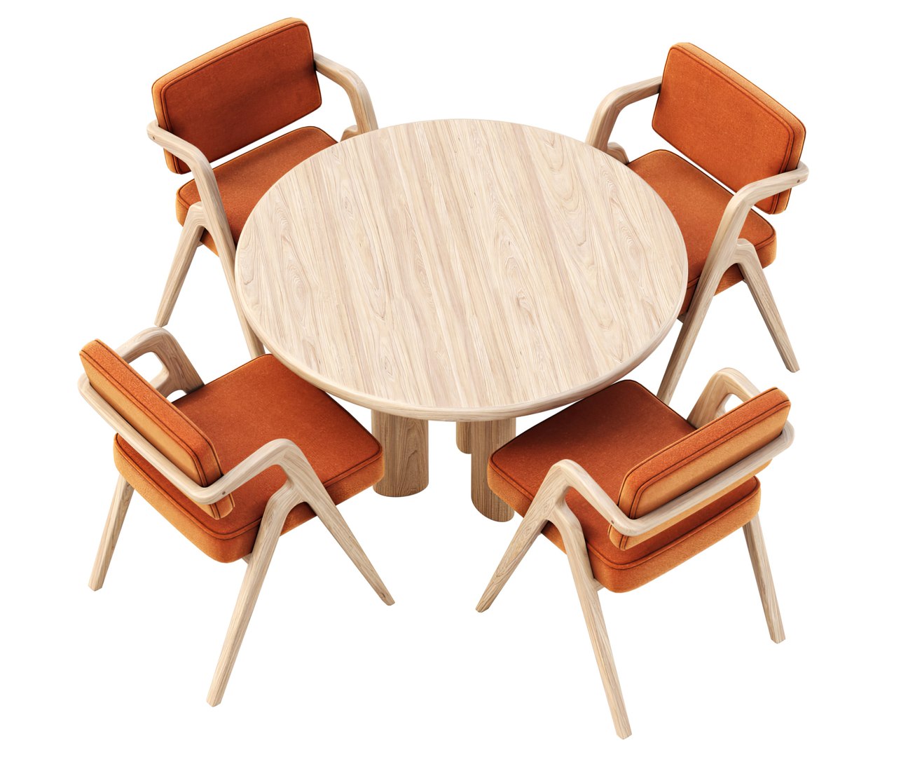 Outdoor Garden Furniture Set V15 By Bpoint 3D Model - TurboSquid 2083841