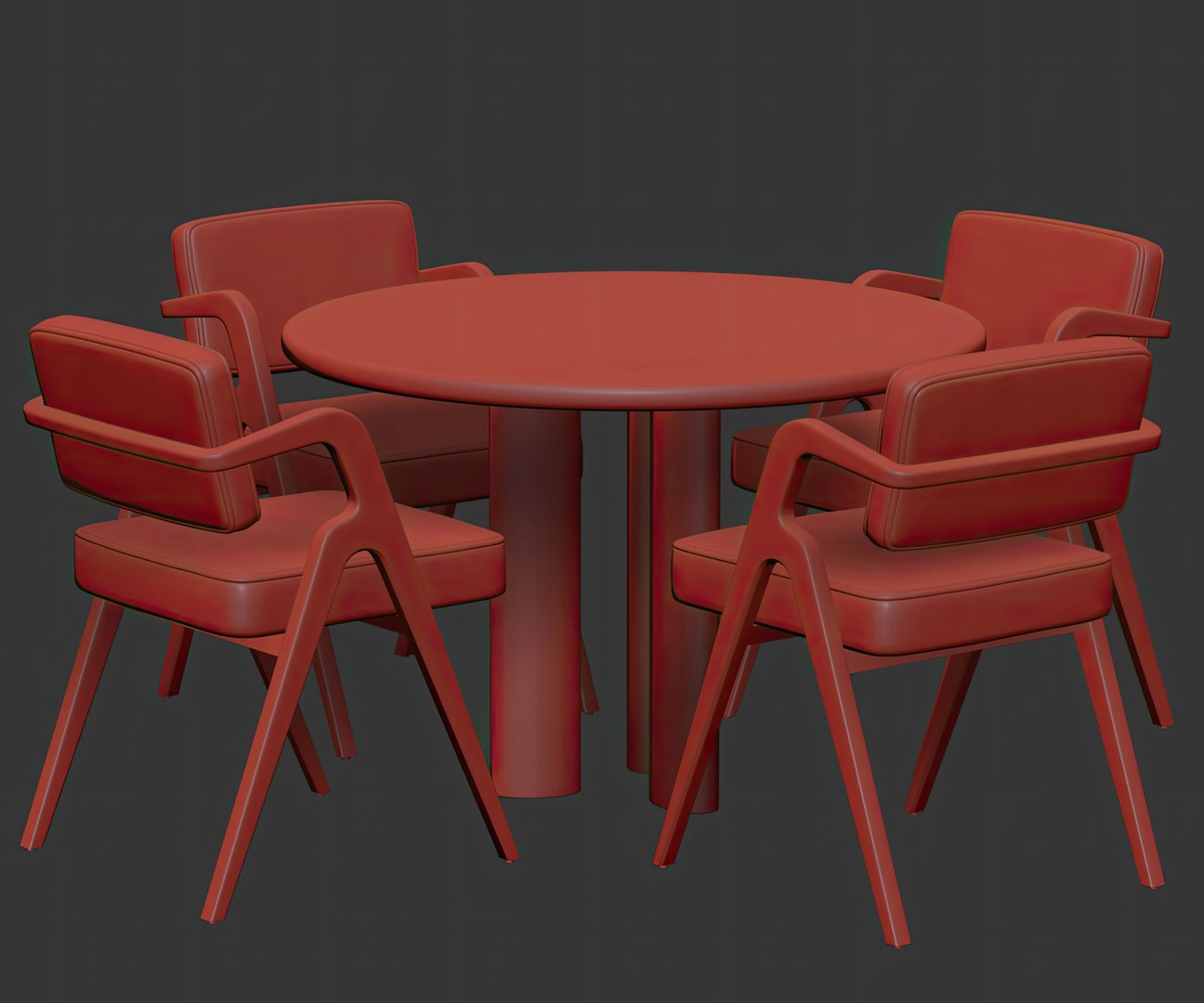 Outdoor Garden Furniture Set V15 By Bpoint 3D Model - TurboSquid 2083841