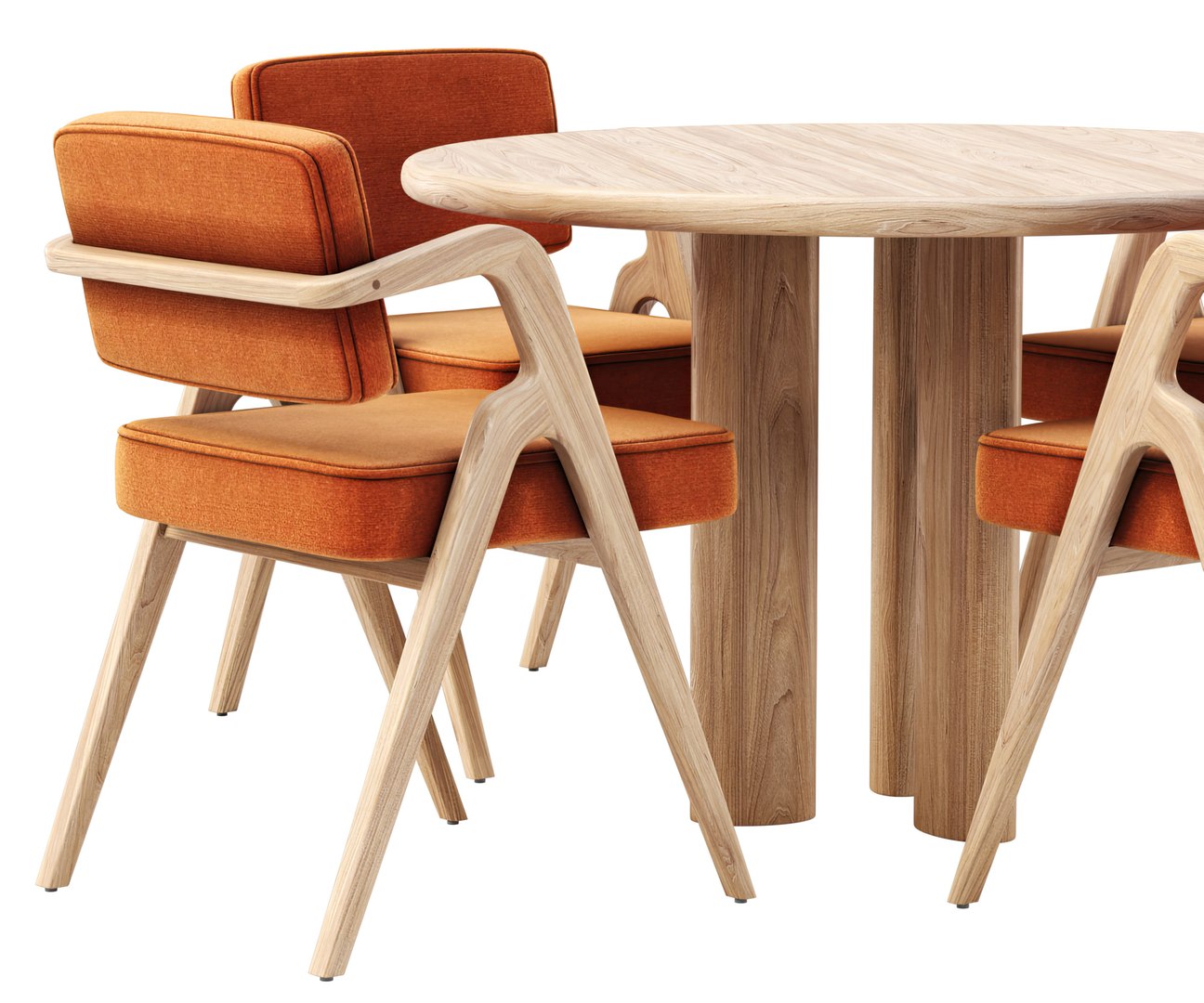 Outdoor Garden Furniture Set V15 By Bpoint 3D Model - TurboSquid 2083841