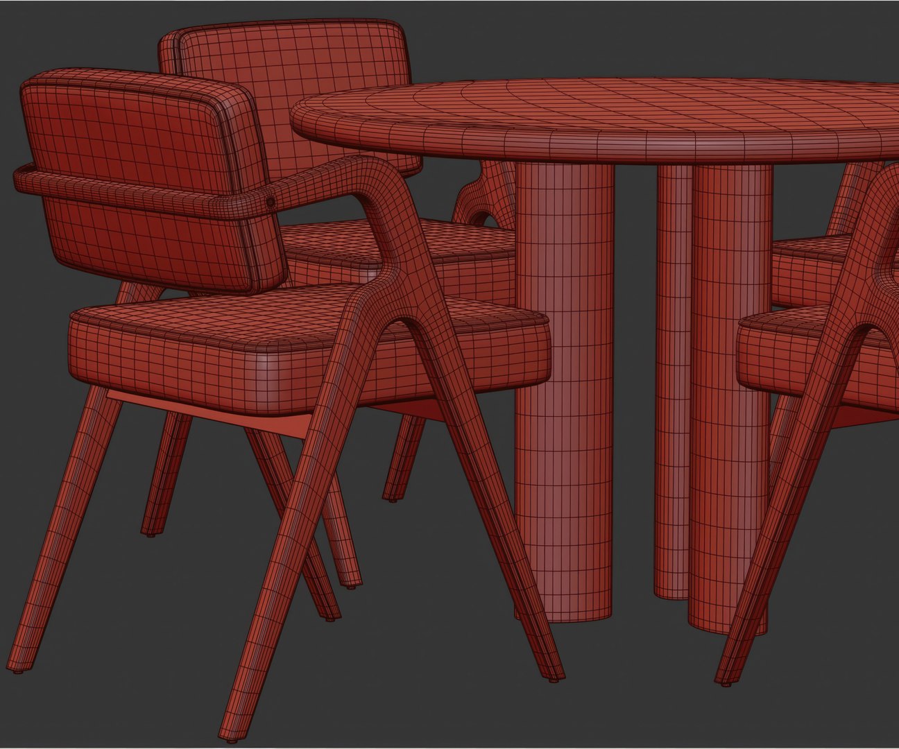 Outdoor Garden Furniture Set V15 By Bpoint 3D Model - TurboSquid 2083841