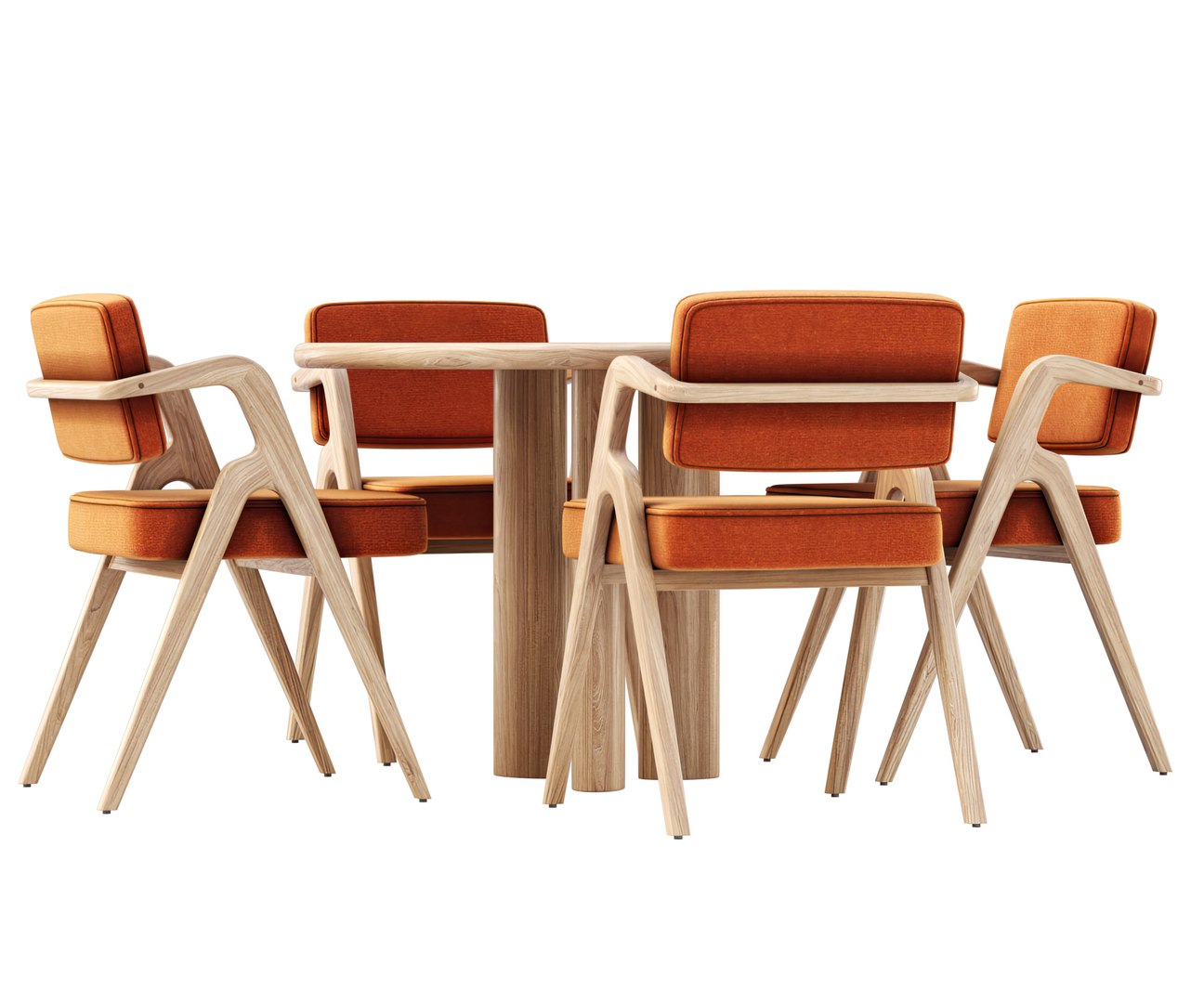 Outdoor Garden Furniture Set V15 By Bpoint 3D Model - TurboSquid 2083841