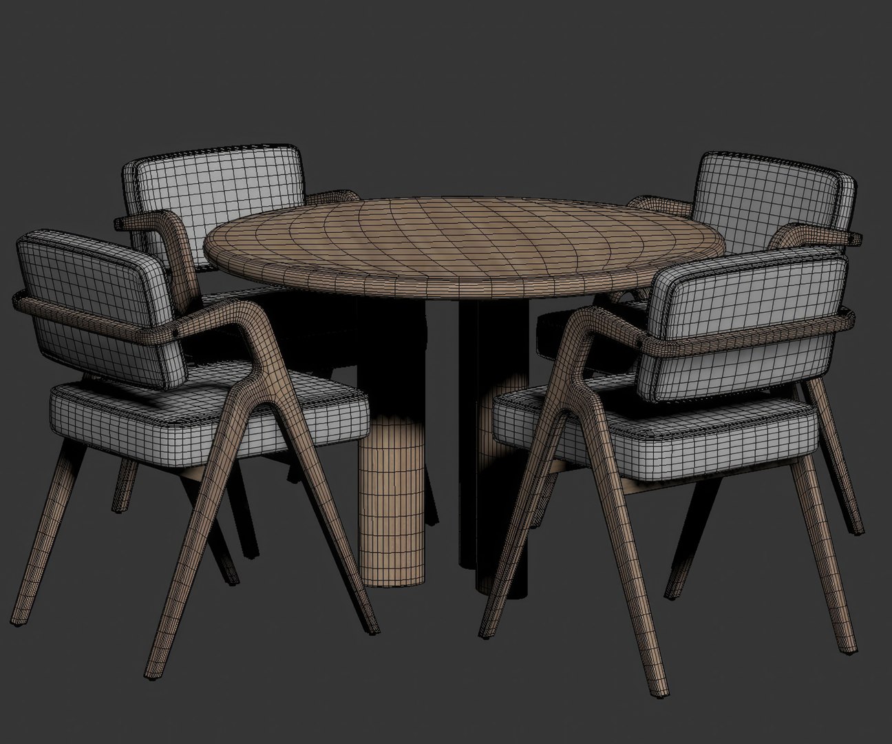Outdoor Garden Furniture Set V15 By Bpoint 3D Model - TurboSquid 2083841
