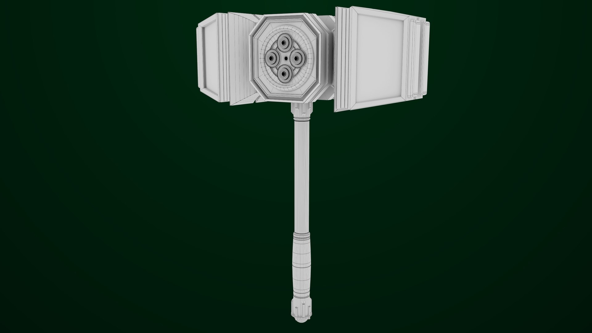 3D Sci-Fi Hammer09 All PBR Unity UE Textures Included - TurboSquid 2076047