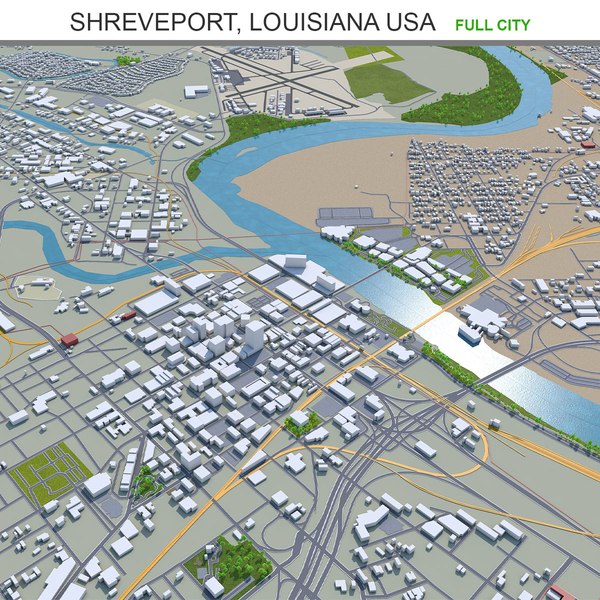 3D Louisiana Models | TurboSquid