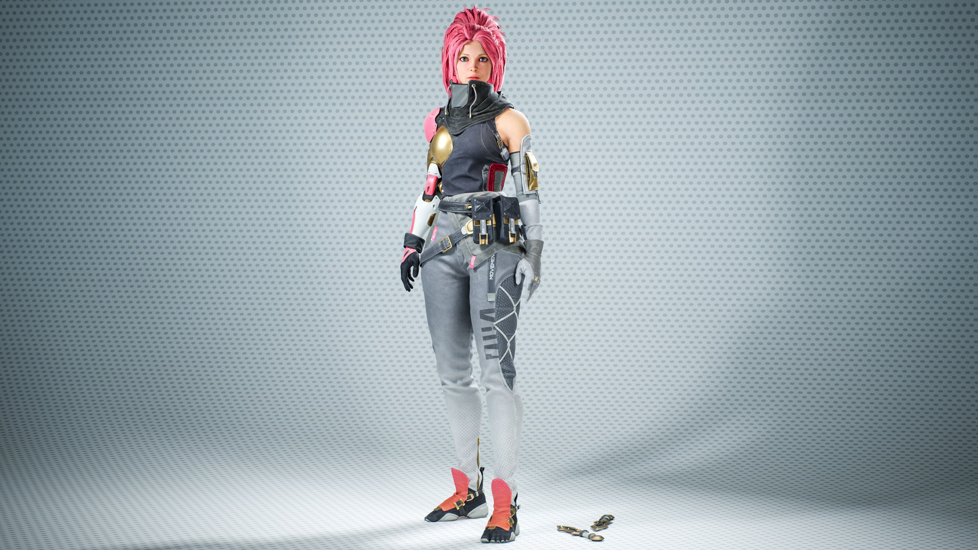 3D LISA - Female Game Character - TurboSquid 2094184