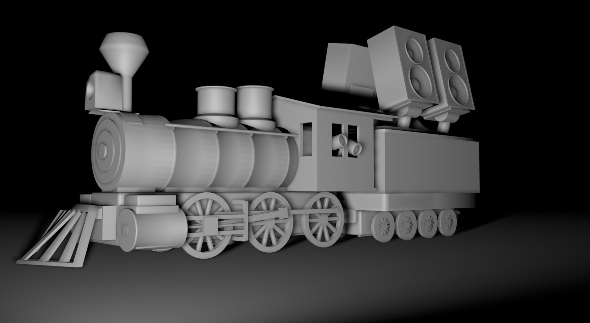 C4d Party Train