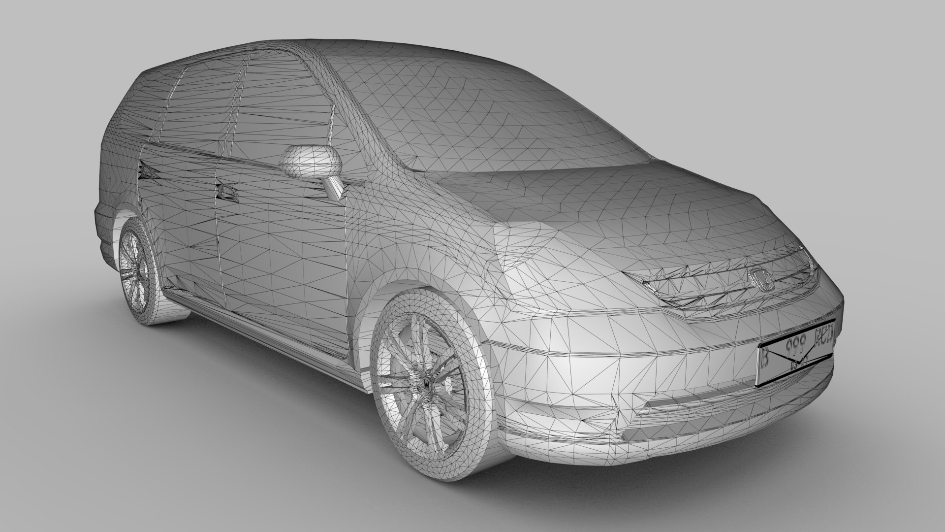 3D model HONDA STREAM RN1 2001 - TurboSquid 2176437