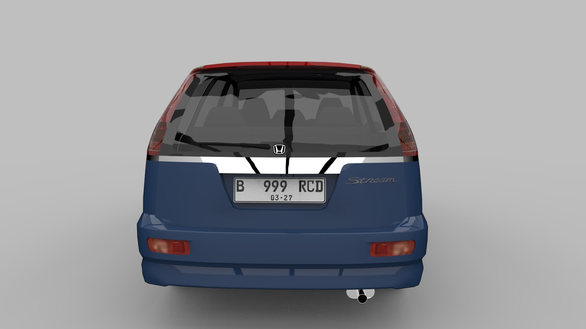 3D Model HONDA STREAM RN1 2001 - TurboSquid 2176437
