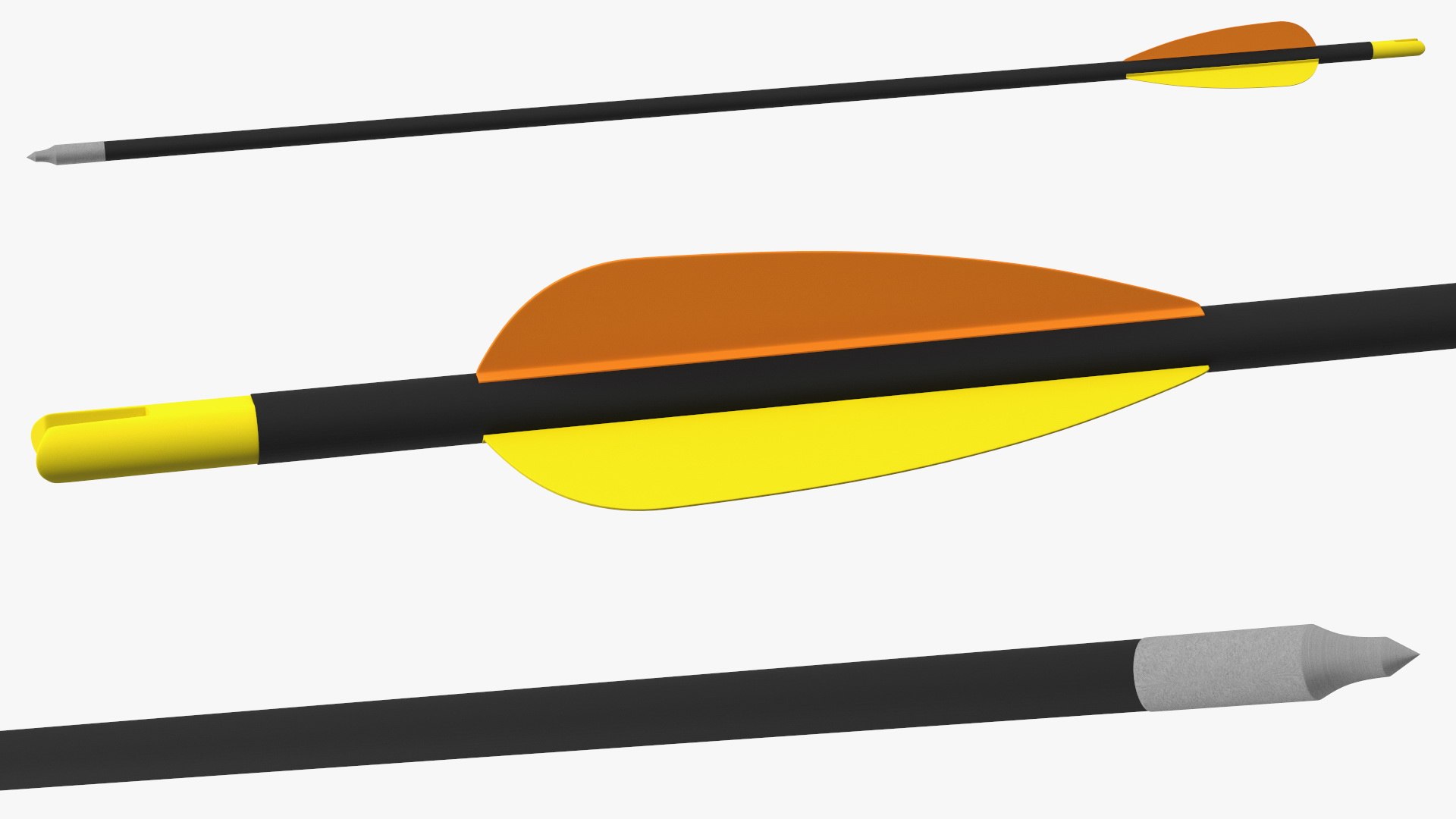 Hunting Arrow Carbon 3D Model - TurboSquid 2154491