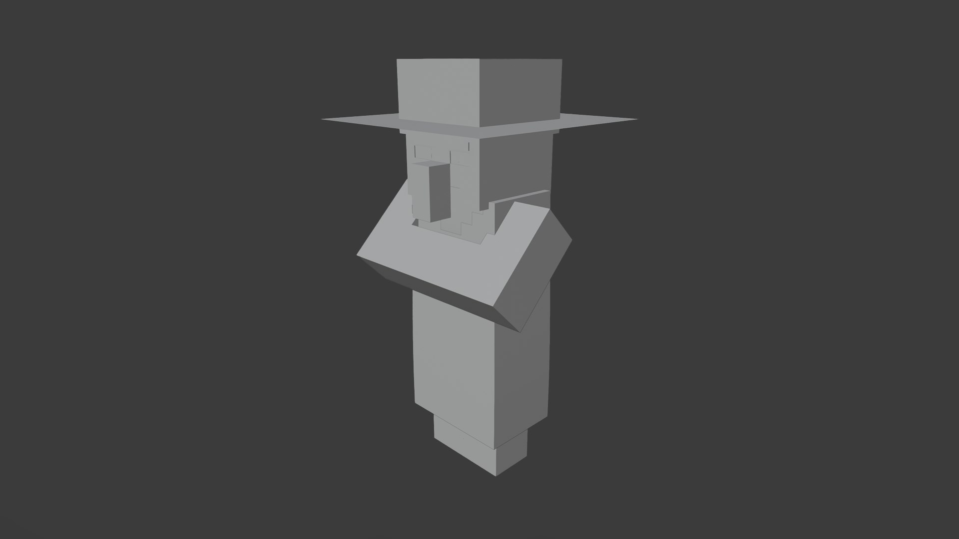 3D Minecraft Villager Rigged Model - TurboSquid 2156832
