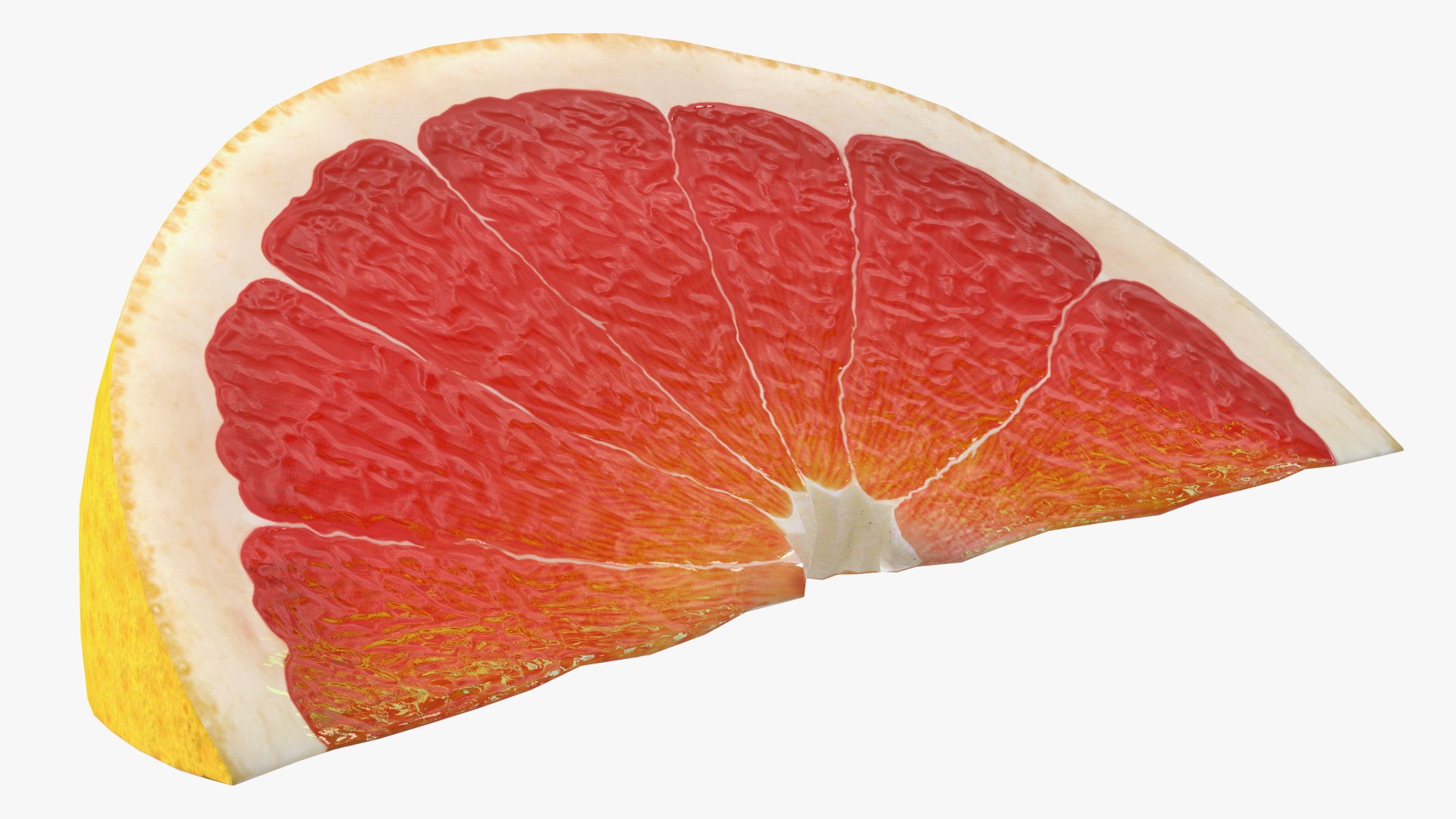 Realistic Grapefruit Slice 3D - TurboSquid 2201986