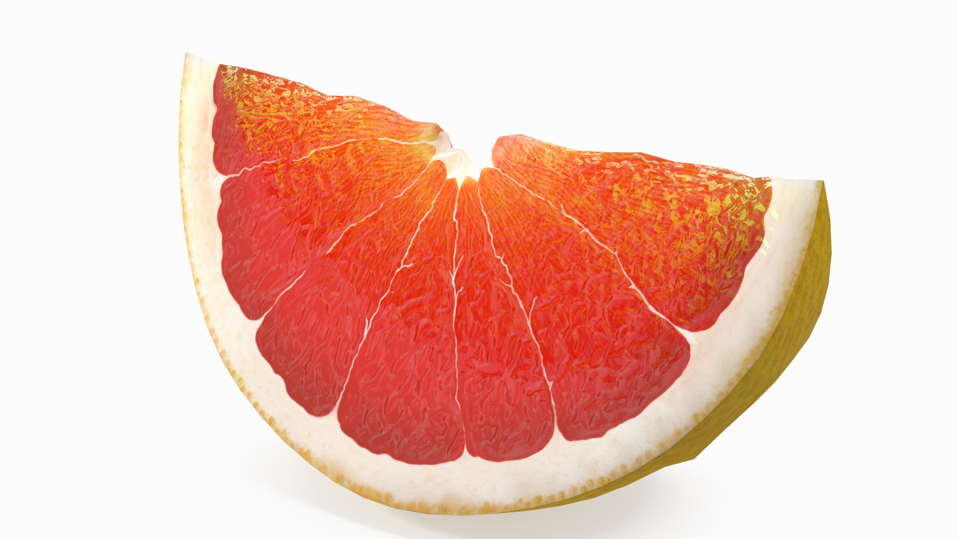 Realistic Grapefruit Slice 3D - TurboSquid 2201986