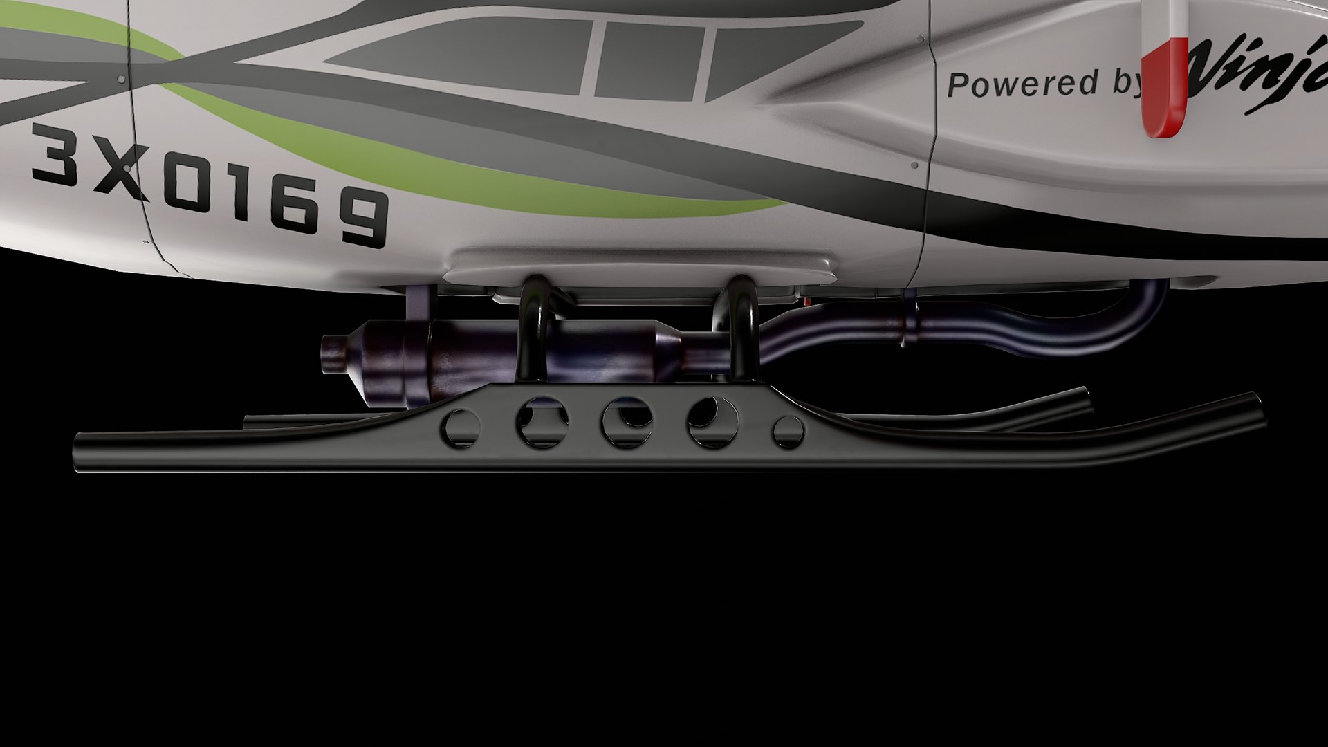 Kawasaki K-Racer X1 Unmanned Helicopter 3D Model - TurboSquid 2328911