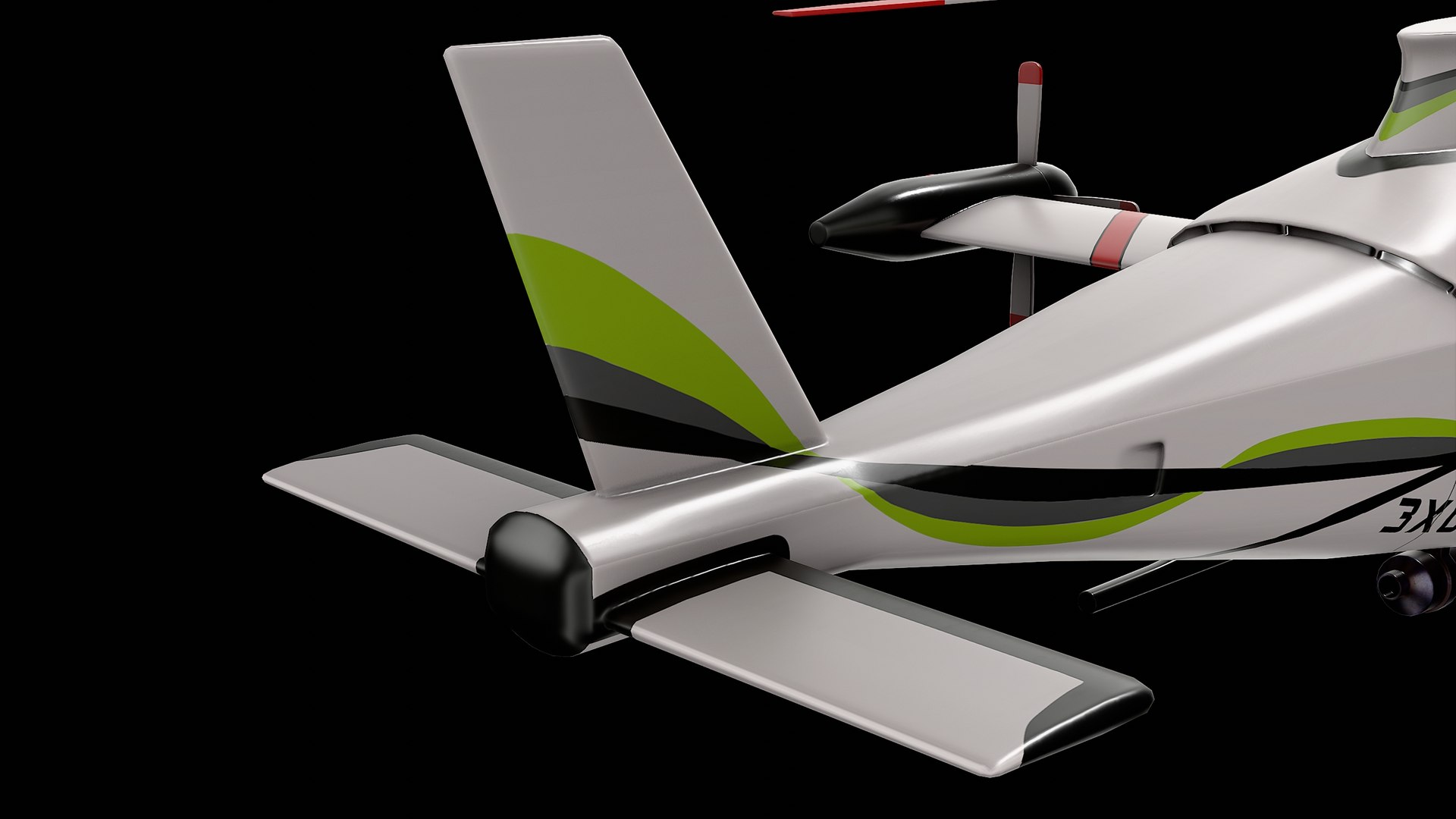 Kawasaki K-Racer X1 Unmanned Helicopter 3D Model - TurboSquid 2328911