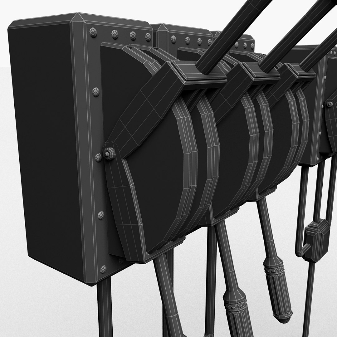 3d Model Lever Metal