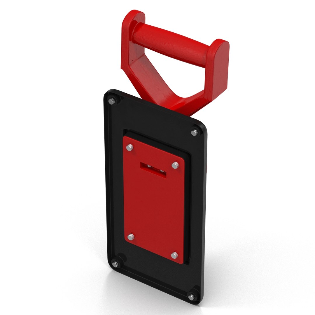 industrial power switch 3d model