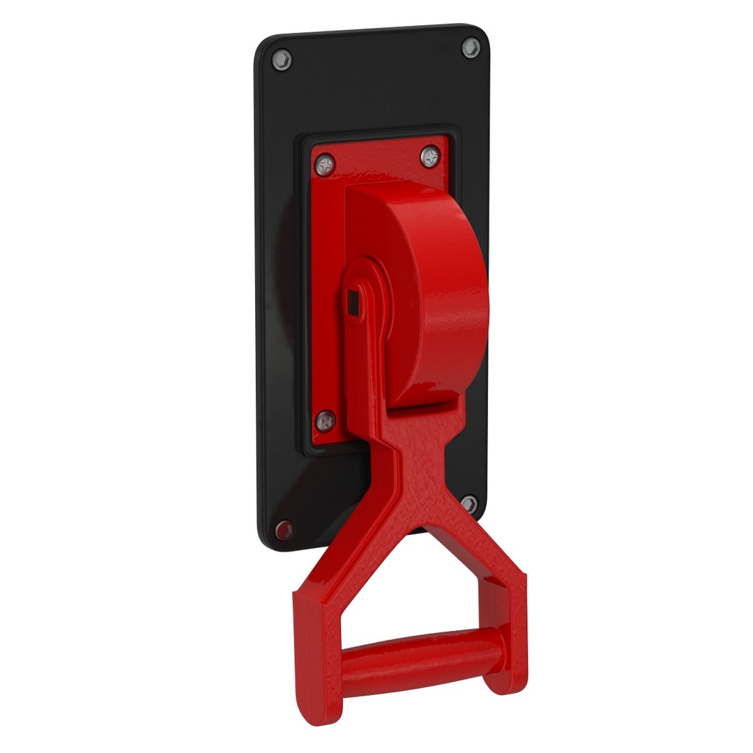 Industrial Power Switch 3d Model