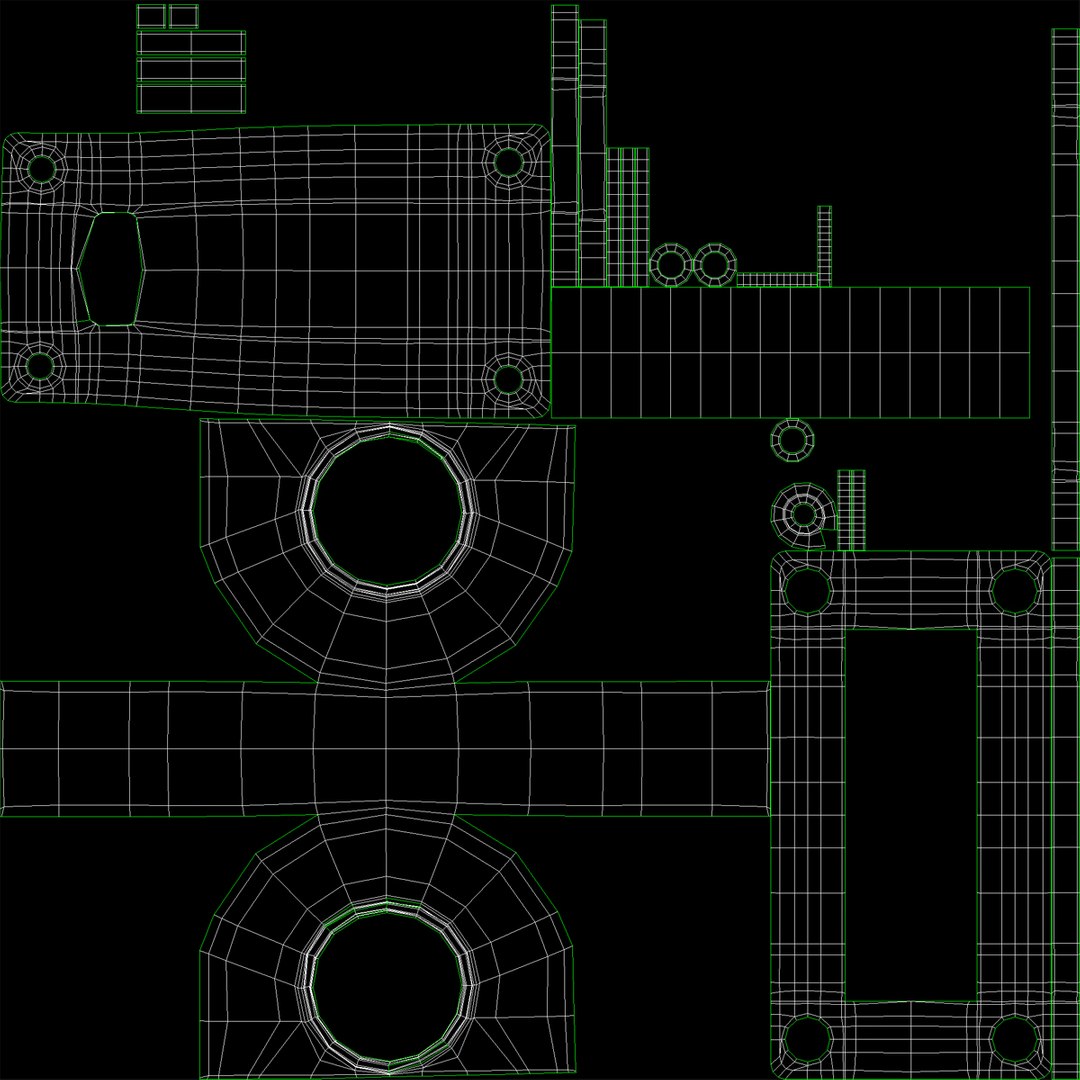 industrial power switch 3d model